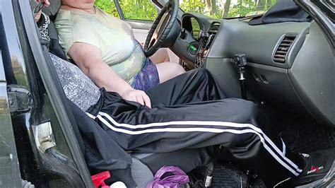 In The Car In The Parking Lot My Mother In Law Jerks Off My Dick Until I Cum XHamster