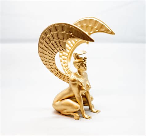 Neverending Story Inspired Sphinx Statue Figurine Decorative Book End
