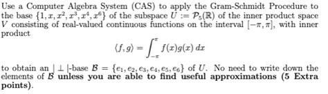 use a computer algebra system cas to apply the