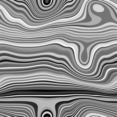 Premium Photo Monochrome Wavy Vector Texture Abstract Liquid Wavy Background Optical Illusion