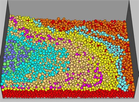 the simulation after 5 000 steps figure 8 the simulation after