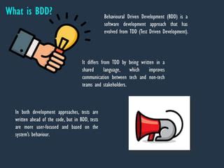 What Is Behavior Driven Development BDD PPTX Programming Languages Computing