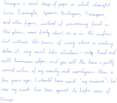 Sample Handwritten Text From Cvl Database Download Scientific Diagram