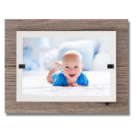 Rustic Reclaimed Wood Picture Frame For 4x6 Picture Beach Frames