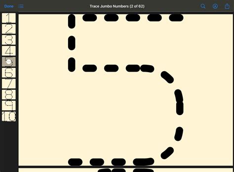 Trace JUMBO Numbers Etsy
