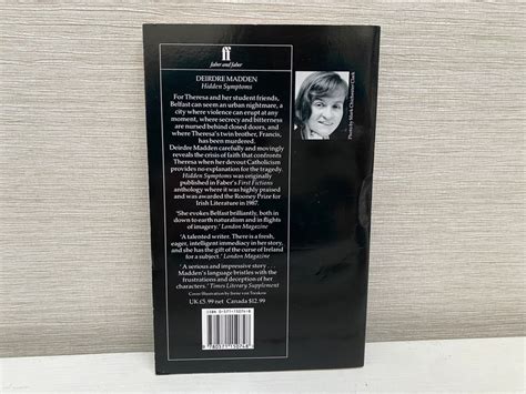 Hidden Symptoms By Deirdre Madden Vintage Paperback Book Faber And