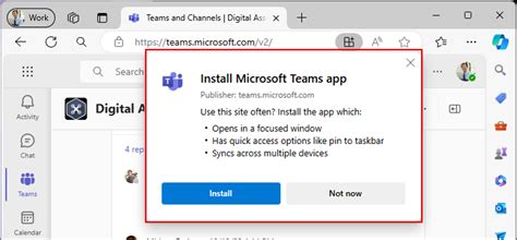 M Changelog The New Microsoft Teams On The Web Progressive Web App PWA Is Available Now On