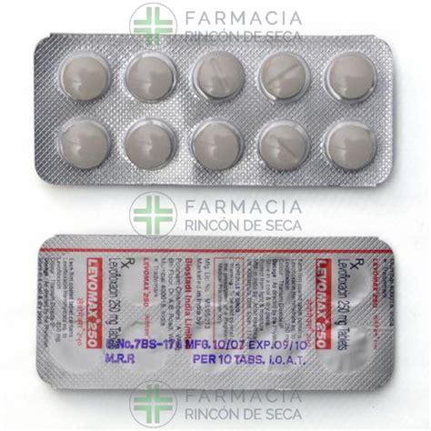 Comprar Levofloxacino Comprimidos 250mg 500mg 700mg Sin Receta En España