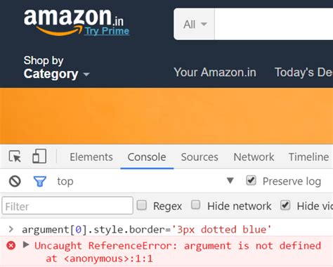 Getting Argument Is Not Defined Error While Running The Javascript