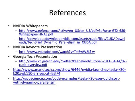 Ppt Nvidia Kepler Architecture Powerpoint Presentation Free Download