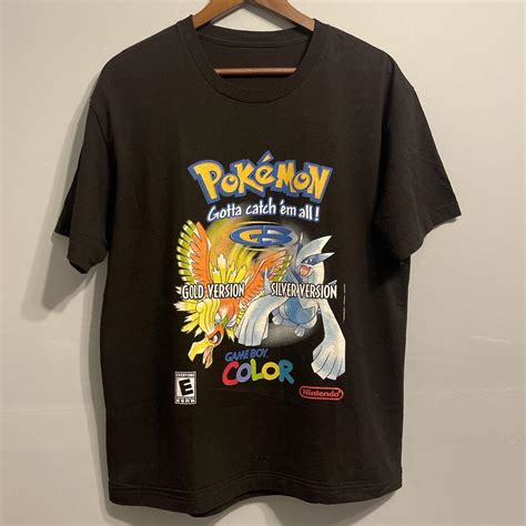 Pokémon Gold And Silver T Shirt Made By Gonxkilla And Depop