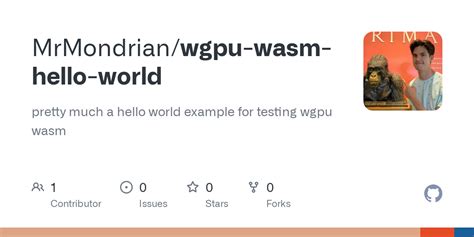 Github Mrmondrian Wgpu Wasm Hello World Pretty Much A Hello World Example For Testing Wgpu Wasm