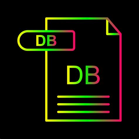 Db Vector Icon 20216033 Vector Art At Vecteezy