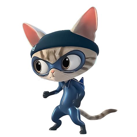 Superkitties Png Superkitties Characters Cat Burglar Super