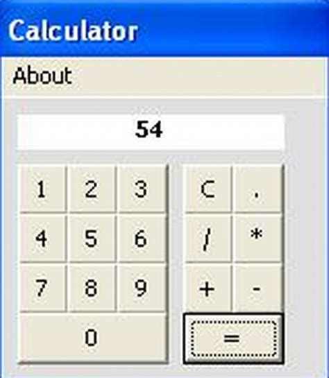 Calculator Version 10 Sourcecodester