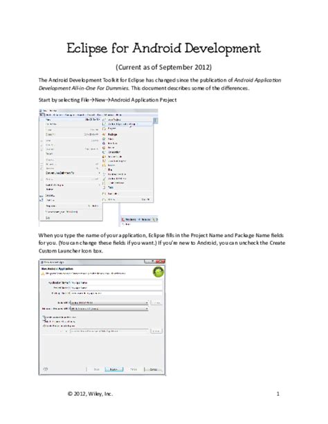 Eclipse For Android Development Free Download Sharetaia