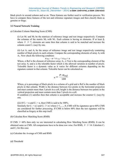 Proposed Method For Off Line Signature Recognition And Verification