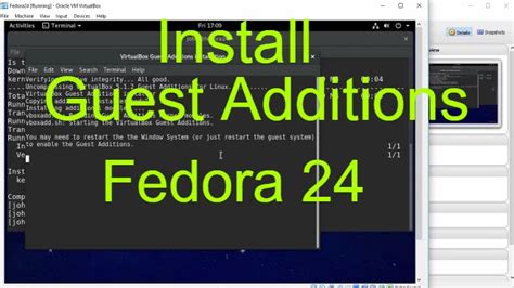 How To Install VirtualBox Guest Additions On Fedora 24 Easy Step By