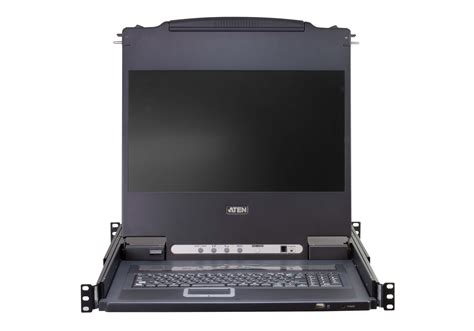 8 포트 Ps2 Usb Vga 싱글 레일 Lcd Kvm 스위치 Cl5708 Aten Lcd Kvm 스위치 Aten Korea
