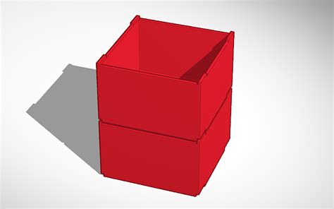 3d Design Stackable Sort Small Box Tinkercad