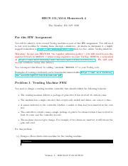 Hw Solution Pdf EECS A Homework Due Monday Feb Th For This HW Assignment You