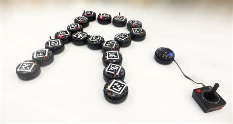 researchers use single joystick to control swarm of rc robots robohub