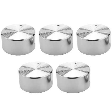 5pcs Metal Gas Stove Knobs 6mm Cooker Control Range Oven Knob Knob Gas