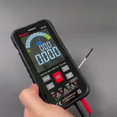 Gvda New 9999 Counts Digital Multimeter Smart Auto Range 1000v 10a Tester Meter Ohm Hz
