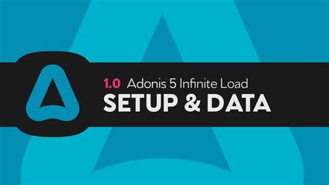 Adonisjs 5 Infinite Load Project Setup And Creating Dummy Data Adocasts Lesson