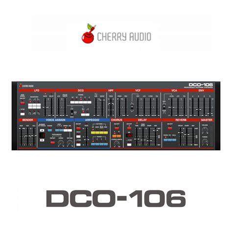 Cherry Audio DCO Iconic S Poly Synth Plugin VST AU AAX Producer Sources