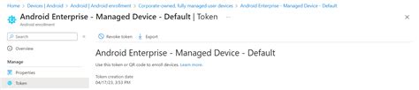 Assigning Device Password During Android Enterprise Fully Managed