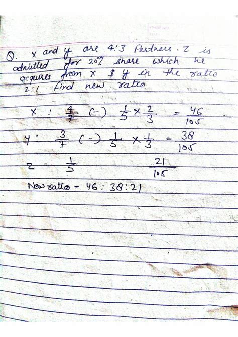 Notes On Accountancy Class 12 Notes Learnpick India