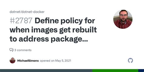 Define Policy For When Images Get Rebuilt To Address Package Security