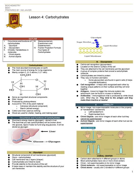 Midterm Carbohydrates Biochemistry Week 4 Bachelor Of Science In Nursing Biochemistry Bsn