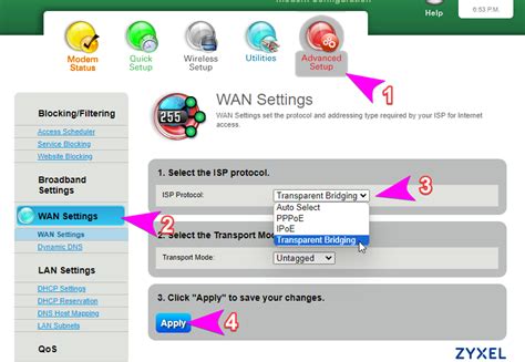Configuring PfSense To Access A Bridged Modem Potato For Internet