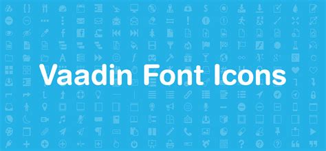 Vaadin Font Icons Vaadin