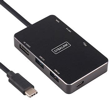 Buy Wholesale Hong Kong SAR Usb Type C Multi Port Hub Usb3 0 Type A X3 Type C X1 4k Video