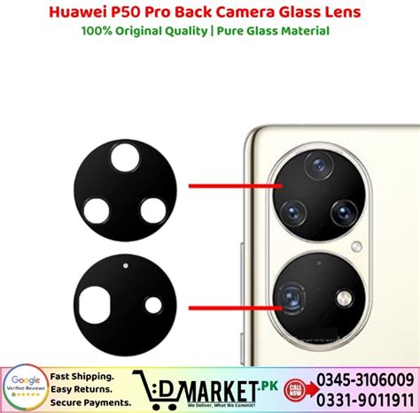 Huawei P50 Pro Back Camera Glass Lens Replacement 2025 Exclusvie