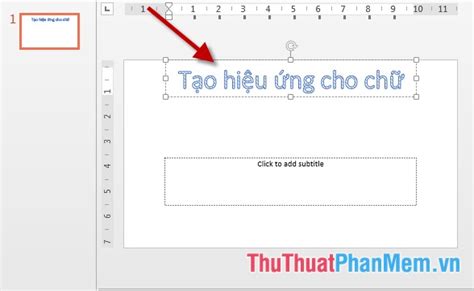 Create Effects For Text In PowerPoint