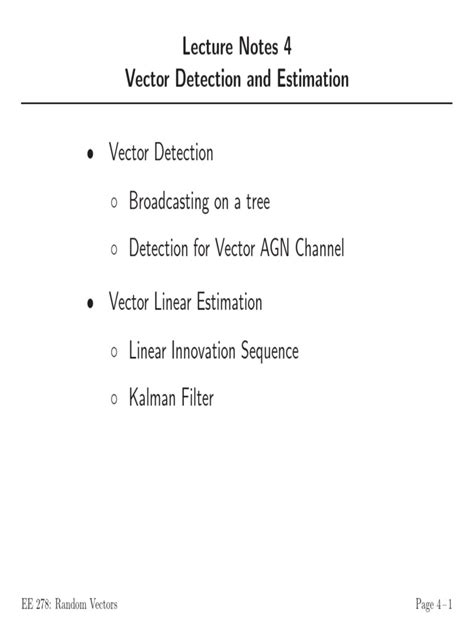 Lect 04 Pdf Normal Distribution Statistical Theory