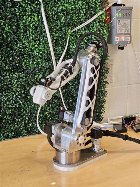 Small Progress Update On Our 6dof Robotic Arm Capstone Project