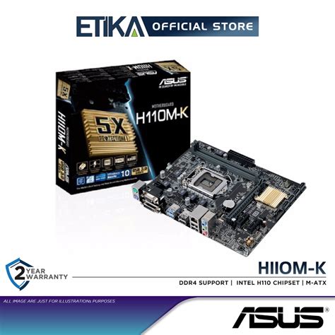 Asus H M K F Micro Atx Motherboard Intel Lga Socket M Atx Shopee Malaysia