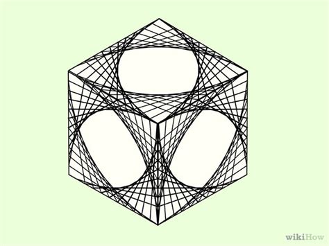 how to draw a parabolic curve a curve with straight lines teachpedia