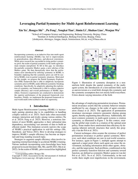 pdf leveraging partial symmetry for multi agent reinforcement learning