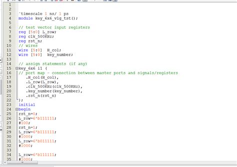 6x6矩阵键盘控制设计verilog代码quartus仿真 csdn博客