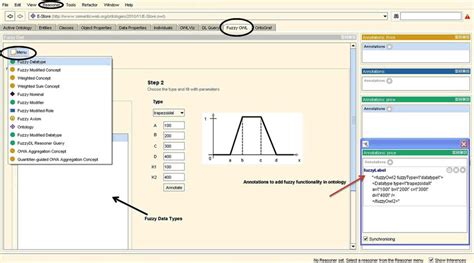 Screenshot Of Fuzzy Owl Plug In Of Protégé Download Scientific Diagram