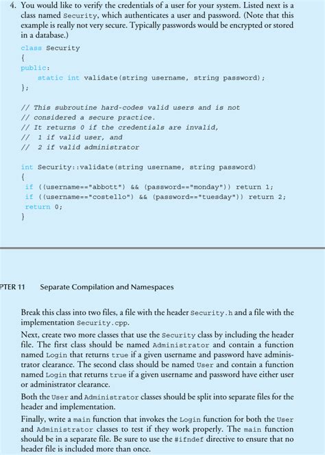 Solved You Would Like To Verify The Credentials Of A User Chegg Com