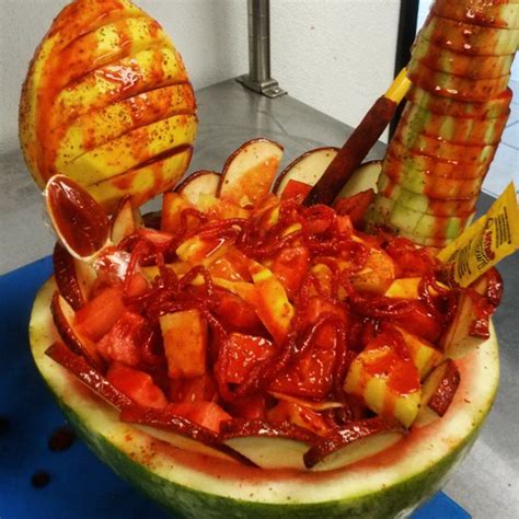 Collection 99 Pictures Mexican Fruit Cup With Chamoy And Tajin Stunning