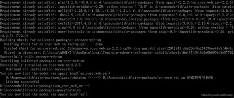 Python Spacy 导入 En 出现错误： Oserror Cannot Find Model En Csdn博客