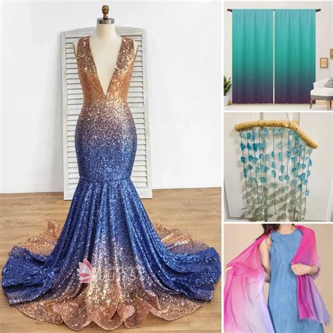 Adding A Touch Of Color With Ombre Fabric OneYard